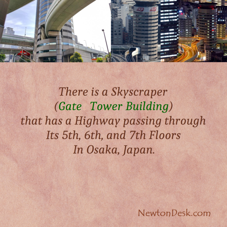 Amazing Highway Passes Through A Gate Tower Building - Country Facts