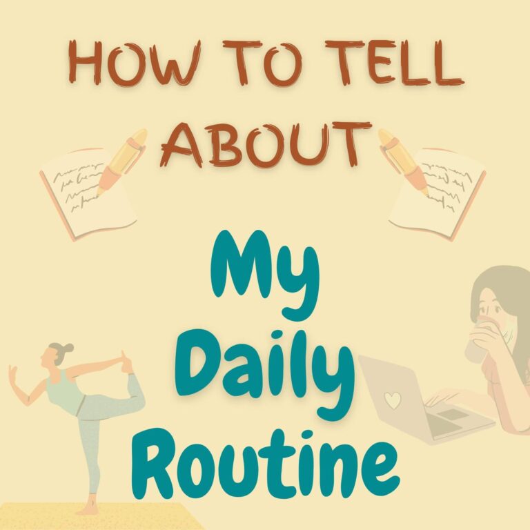 how-to-tell-about-my-daily-routine-english-learn-english