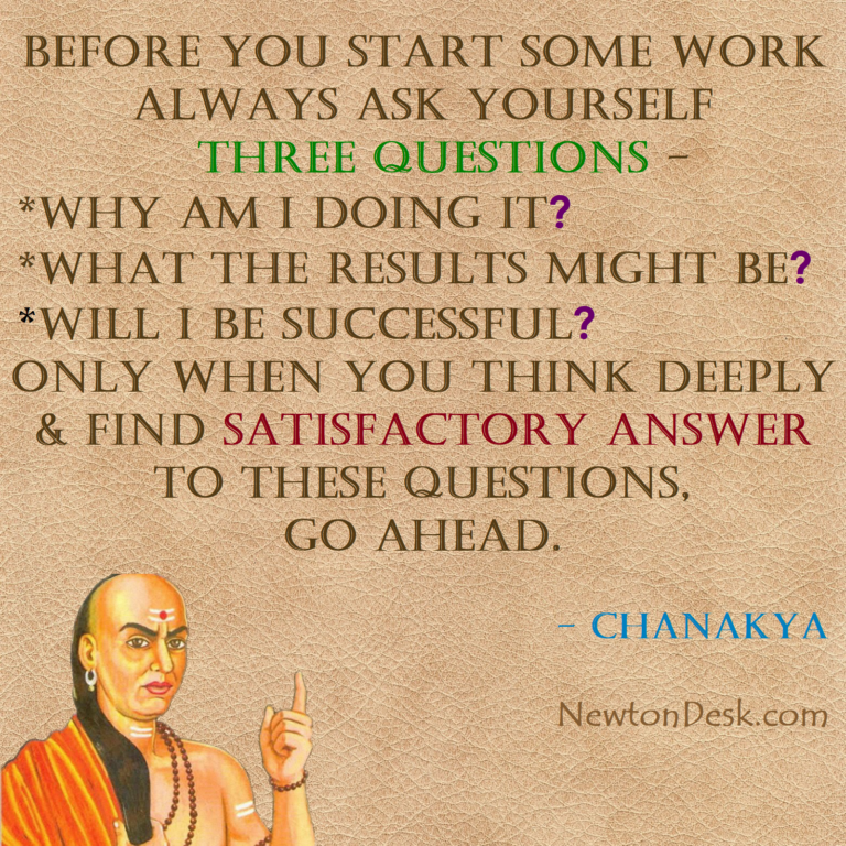 Before Start Any Work Always Ask Yourself 3 Success Questions - Quotes