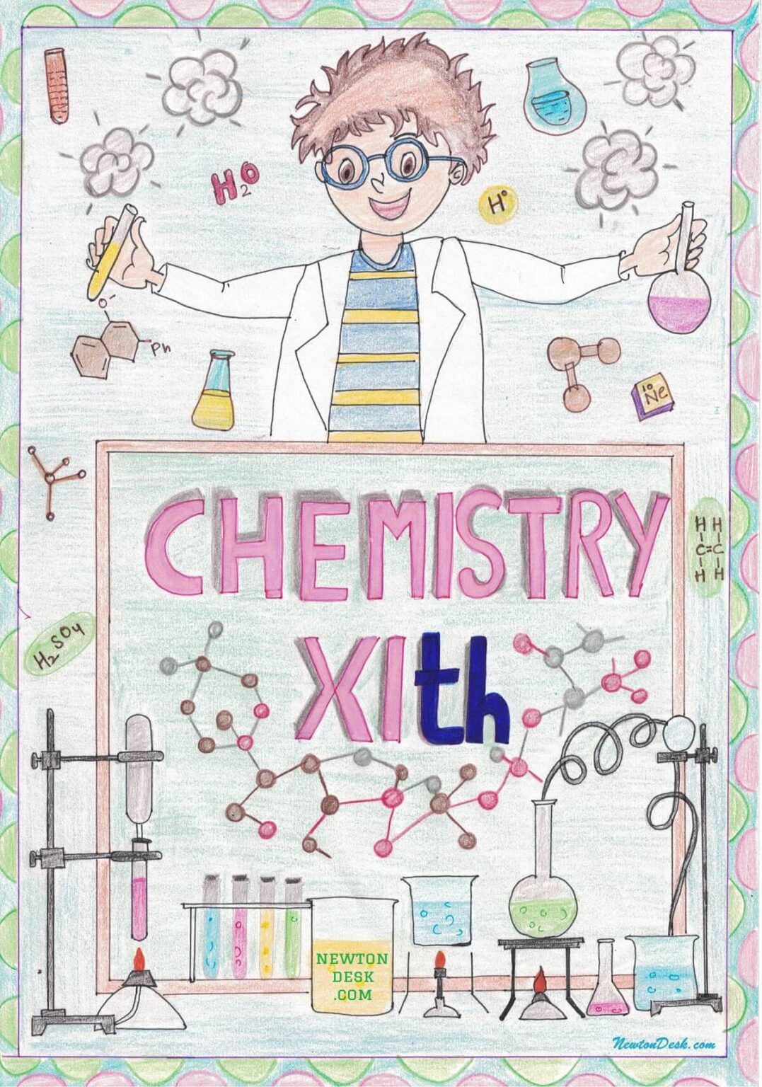 Chemistry 11th Class Handwritten Color Notes PDF