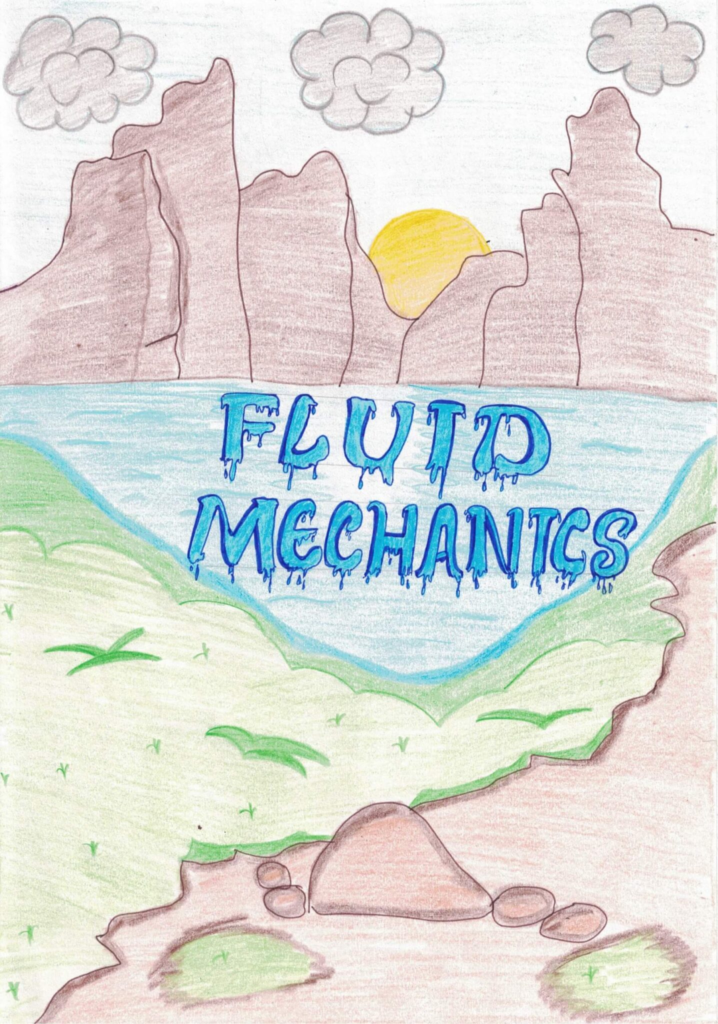 Fluid Mechanics Handwritten Color Notes PDF