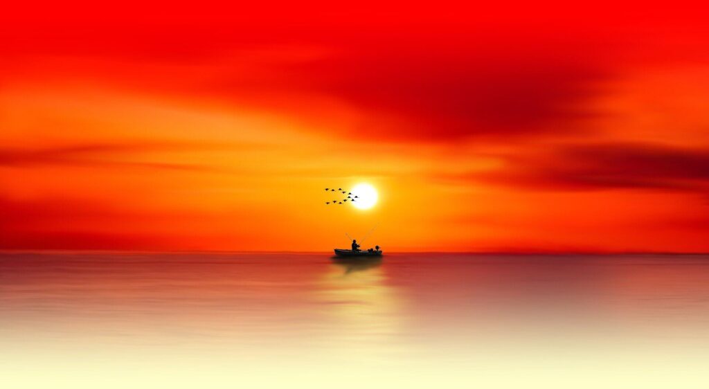 Why The Sky Is Blue in a Day, Reddish In The Evening and Dark at Night?