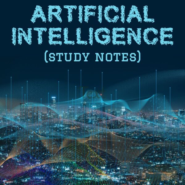 Artificial Intelligence Pdf Tutorial Study Notes Cse It