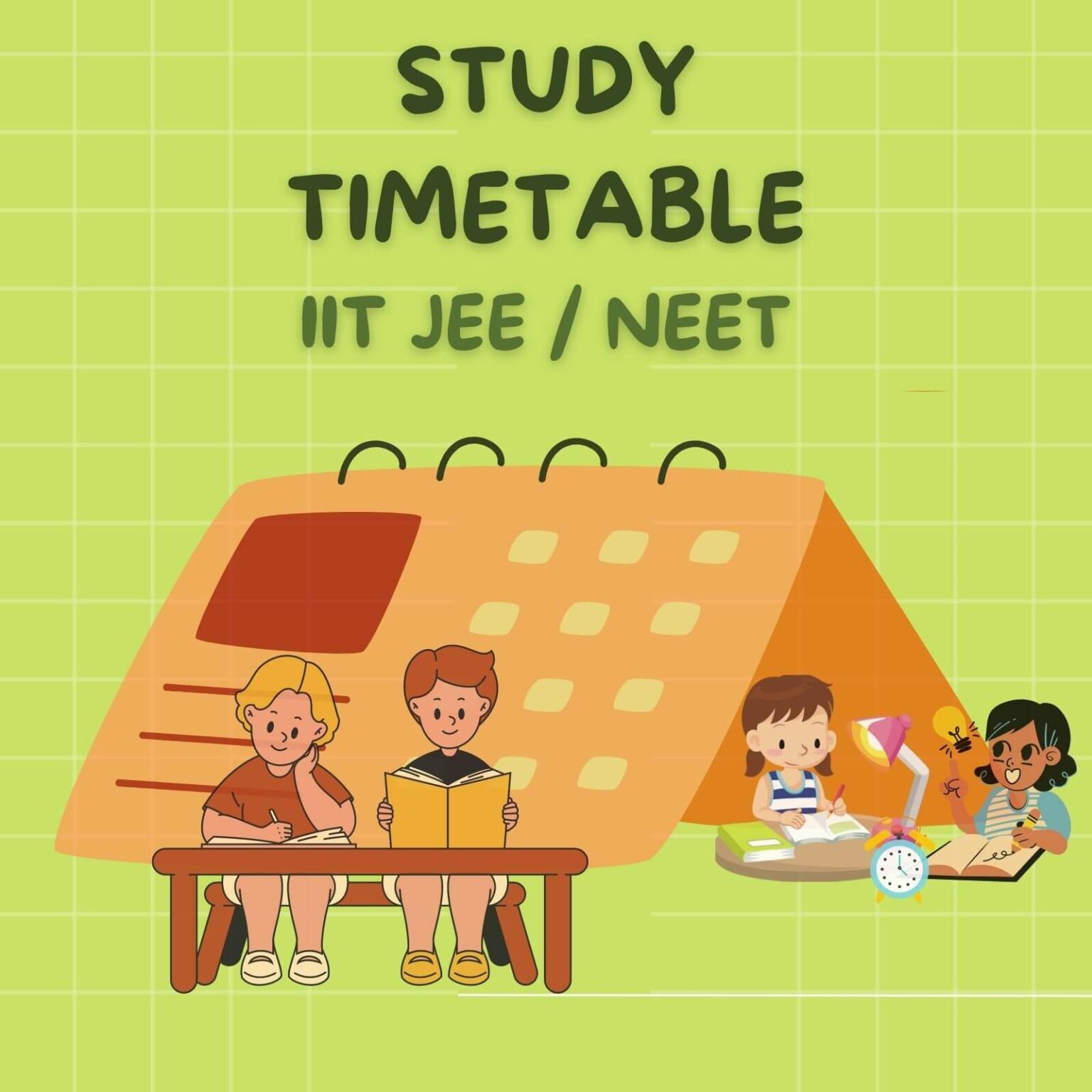 Best Study Timetable For IIT JEE NEET 2024 Preparation Exam Best Study Timetable For IIT JEE NEET 2024 Preparation Exam